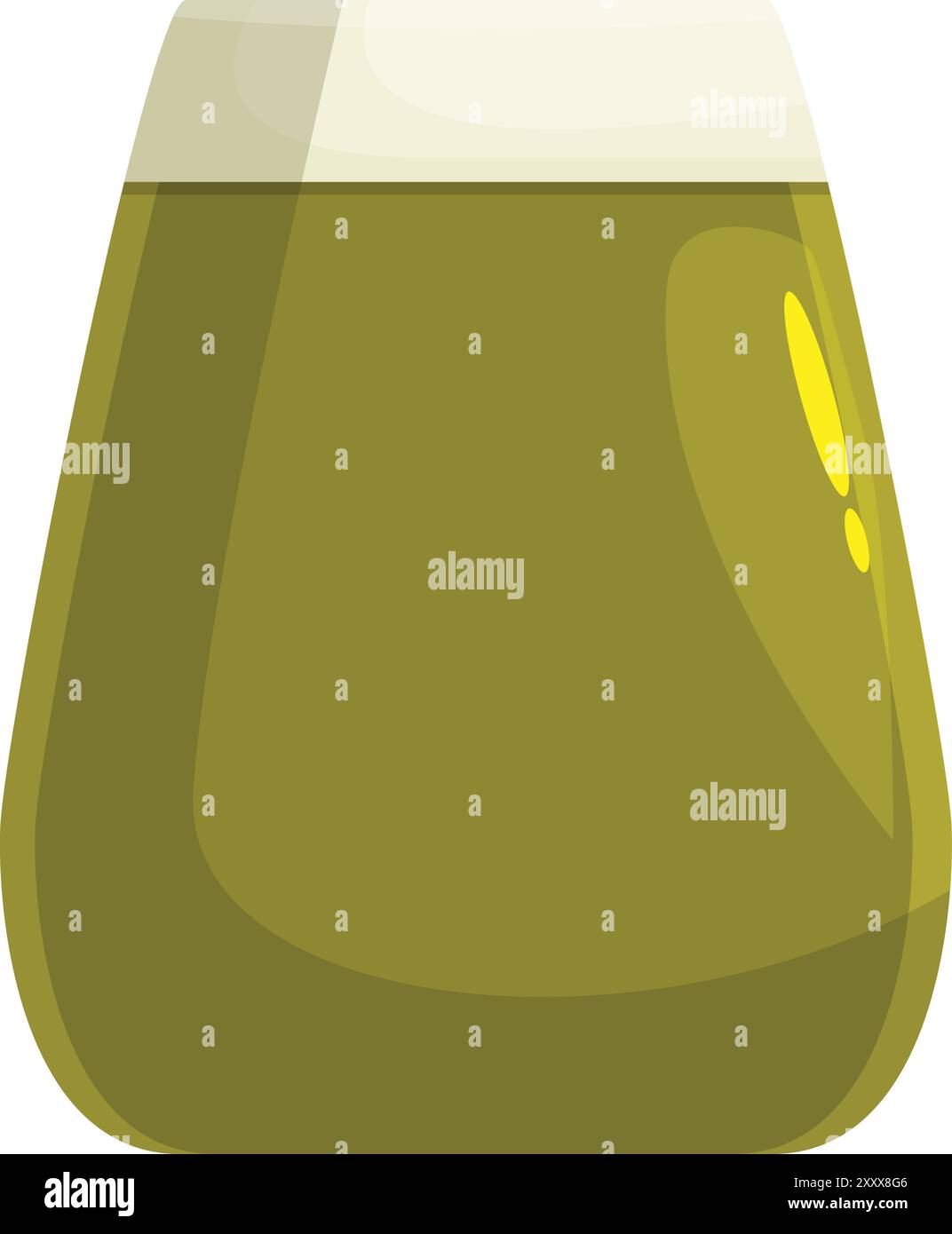 Glass filled freshly squeezed Cut Out Stock Images & Pictures - Alamy