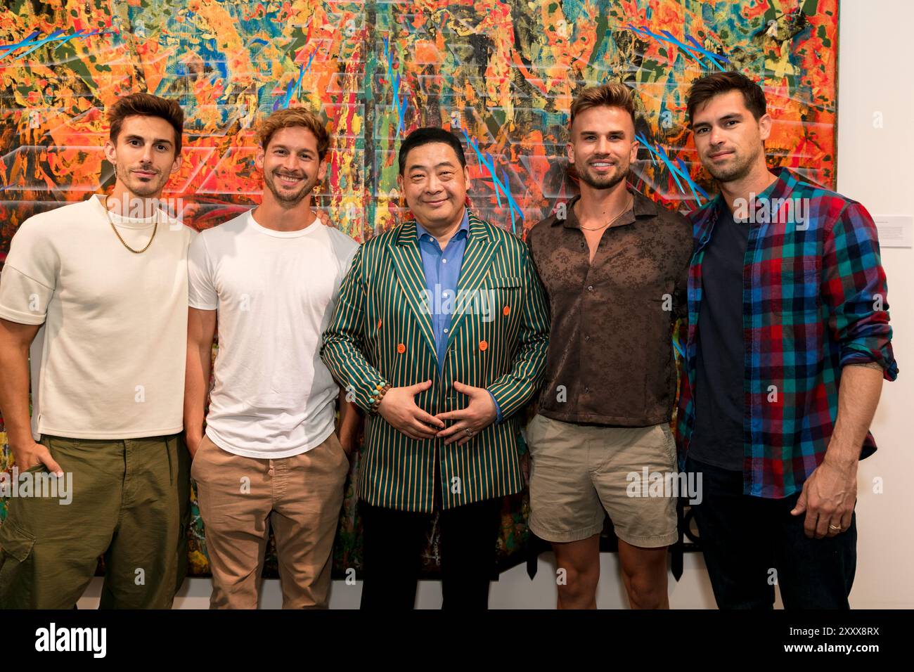 Joey Zhou TV host and founder of Los Angeles Beverly Arts (LABA) with ...