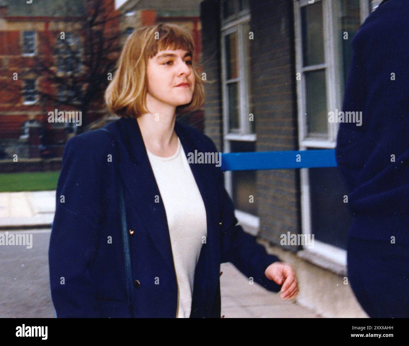 SYLVIA PANTER ARRIVES AT THE COURT MARTIAL SHE WAS JAILED FOR 12 MONTHS ...