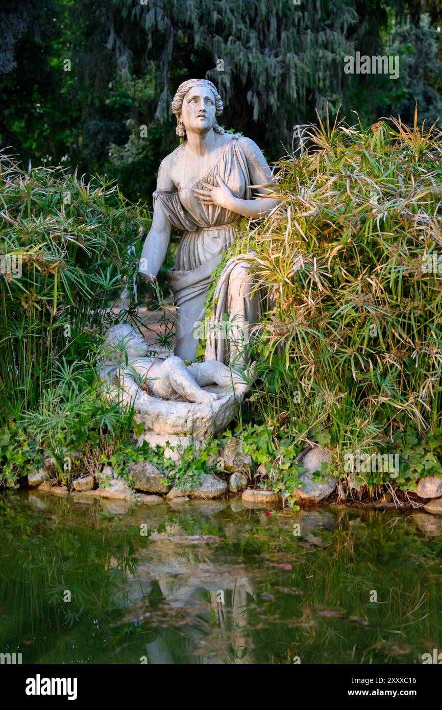 Fontana di Mosè salvato dalle acque [Fountain of Moses saved from the ...