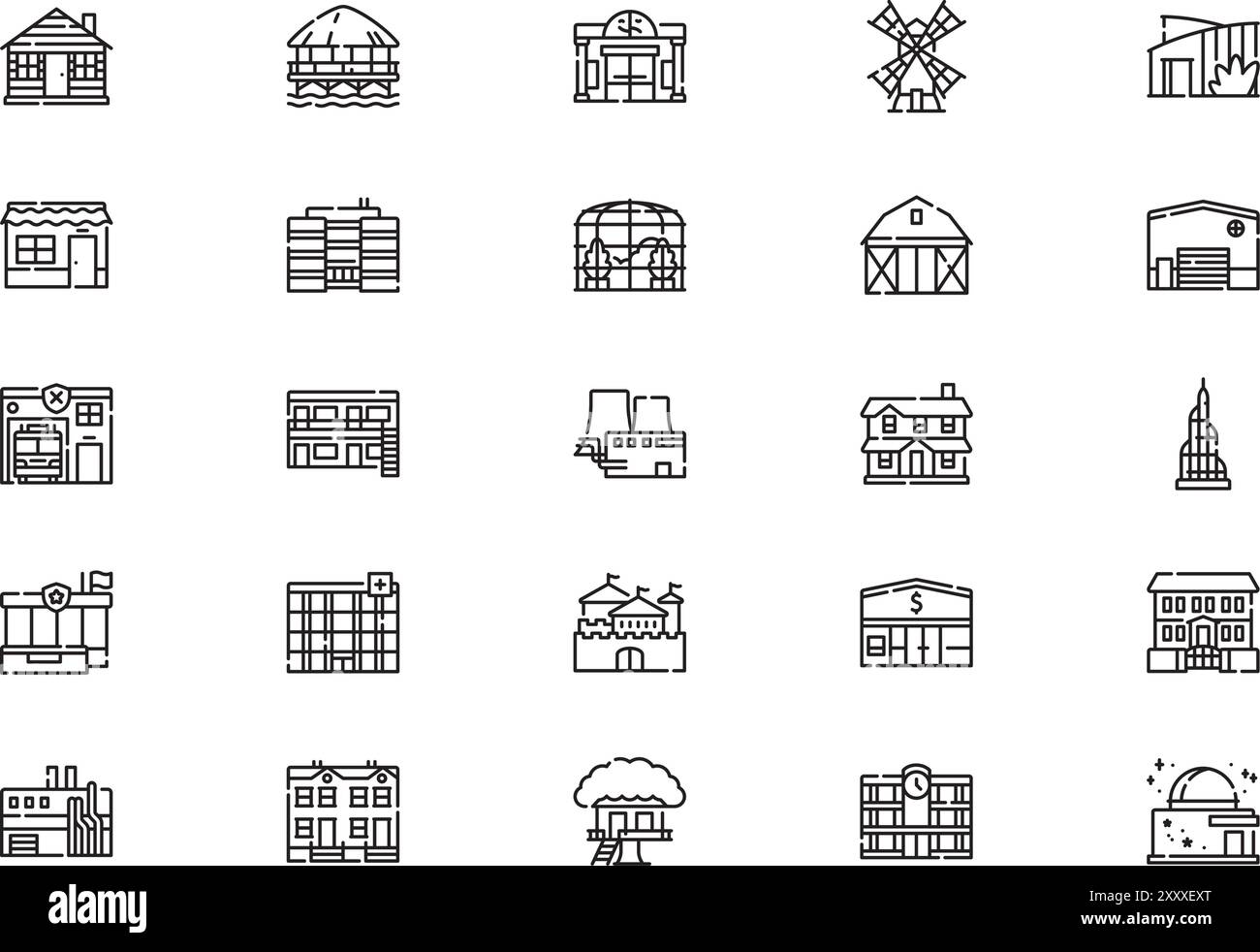 Editable buildings hi-res stock photography and images - Alamy