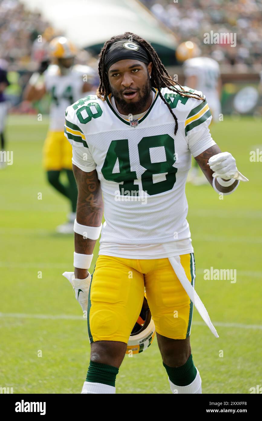 Green Bay Packers safety Benny Sapp III (48) during a preseason NFL ...