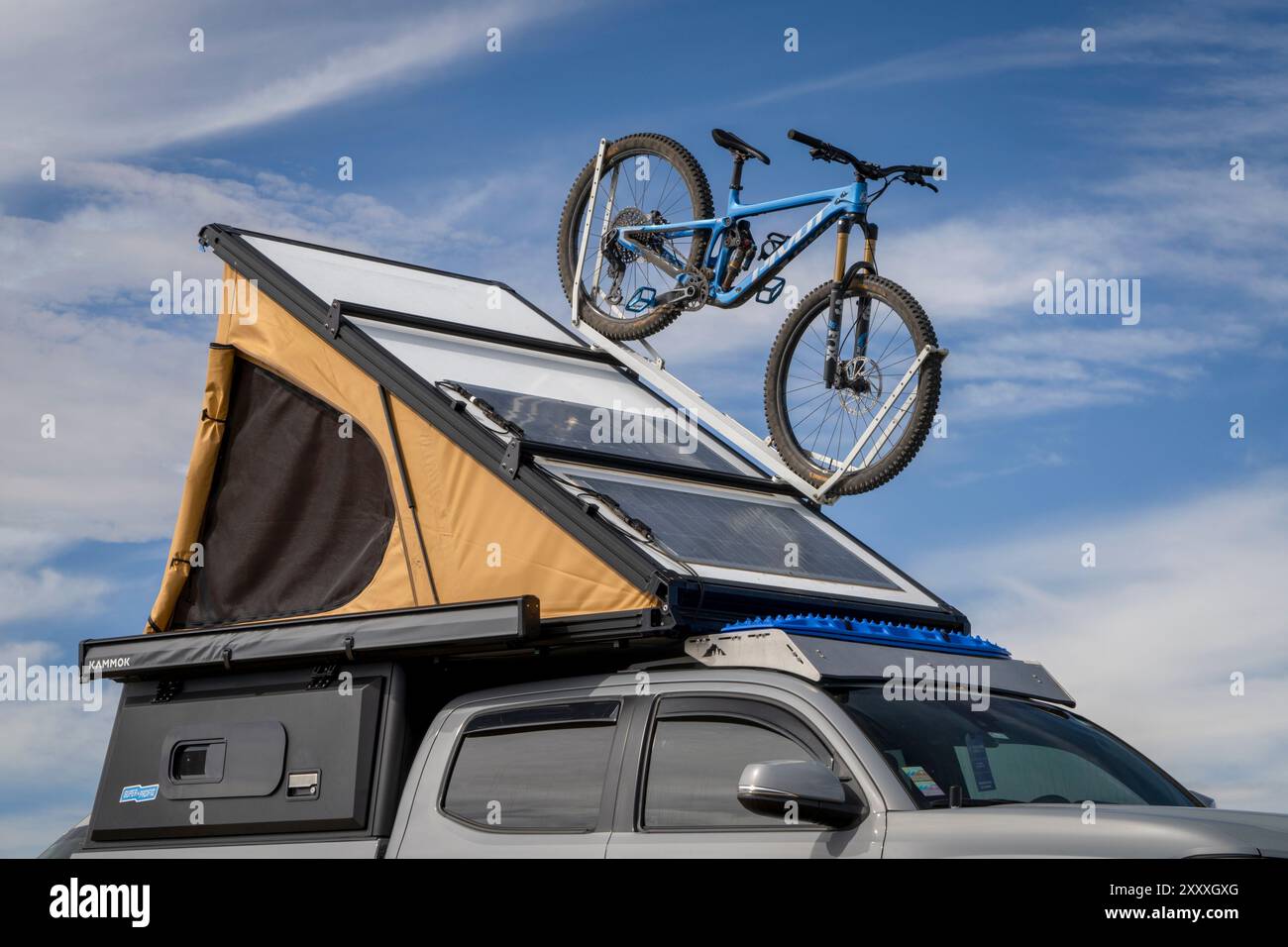 Loveland, CO, USA - August 25, 2024: Super Pacific X1 camper on Toyota ...