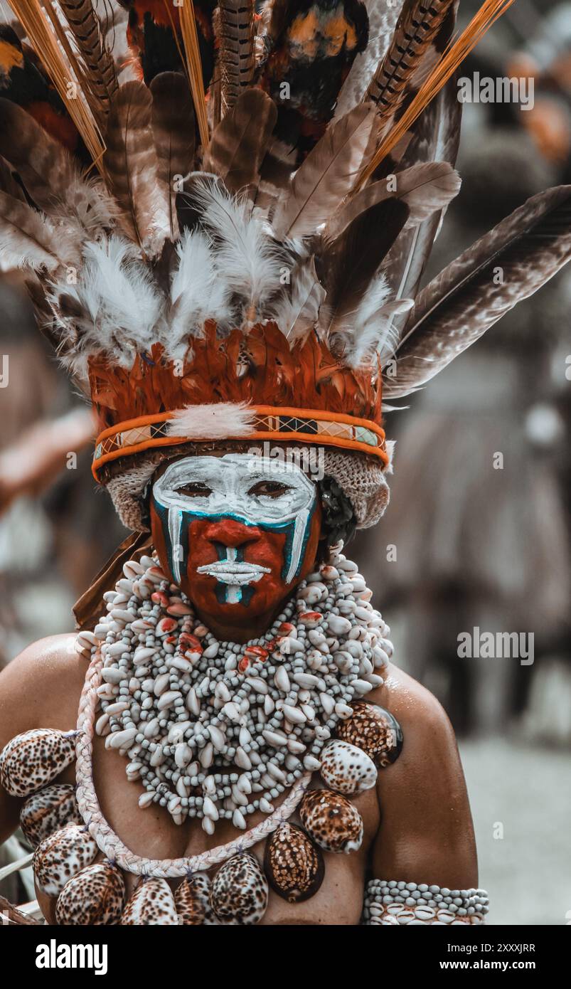 Vibrant expressions of Highland culture: Women adorned in stunning face ...