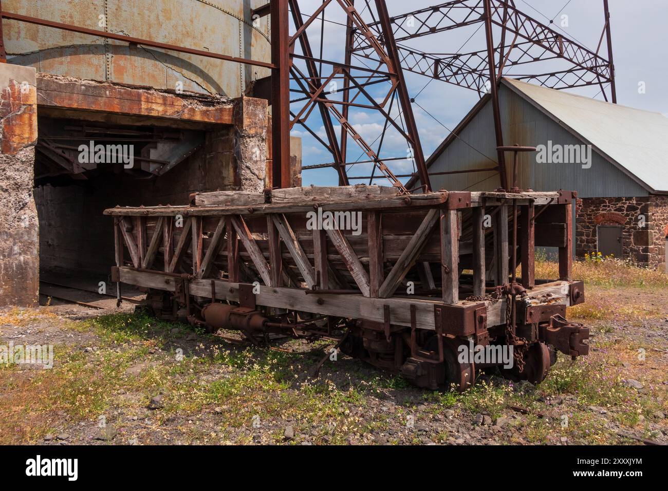 Ruins former mine old hi-res stock photography and images - Alamy