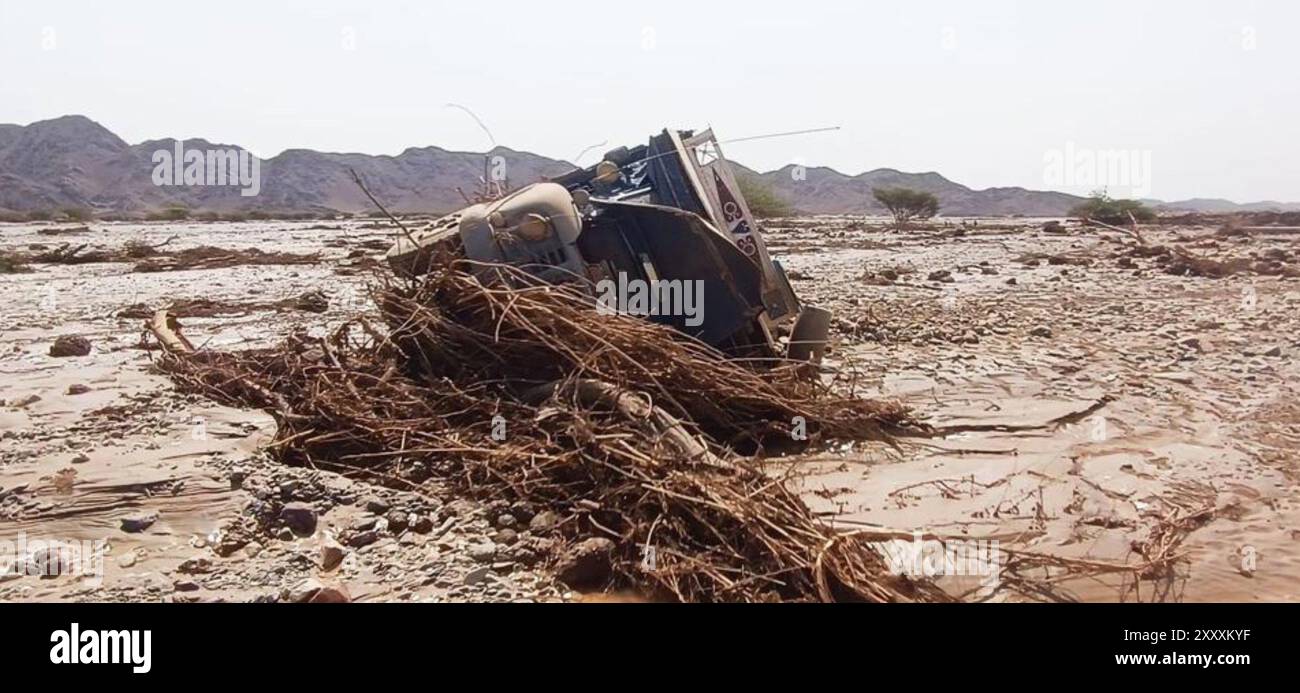 (240826) -- RED SEA STATE, Aug. 26, 2024 (Xinhua) -- Photo taken on Aug ...