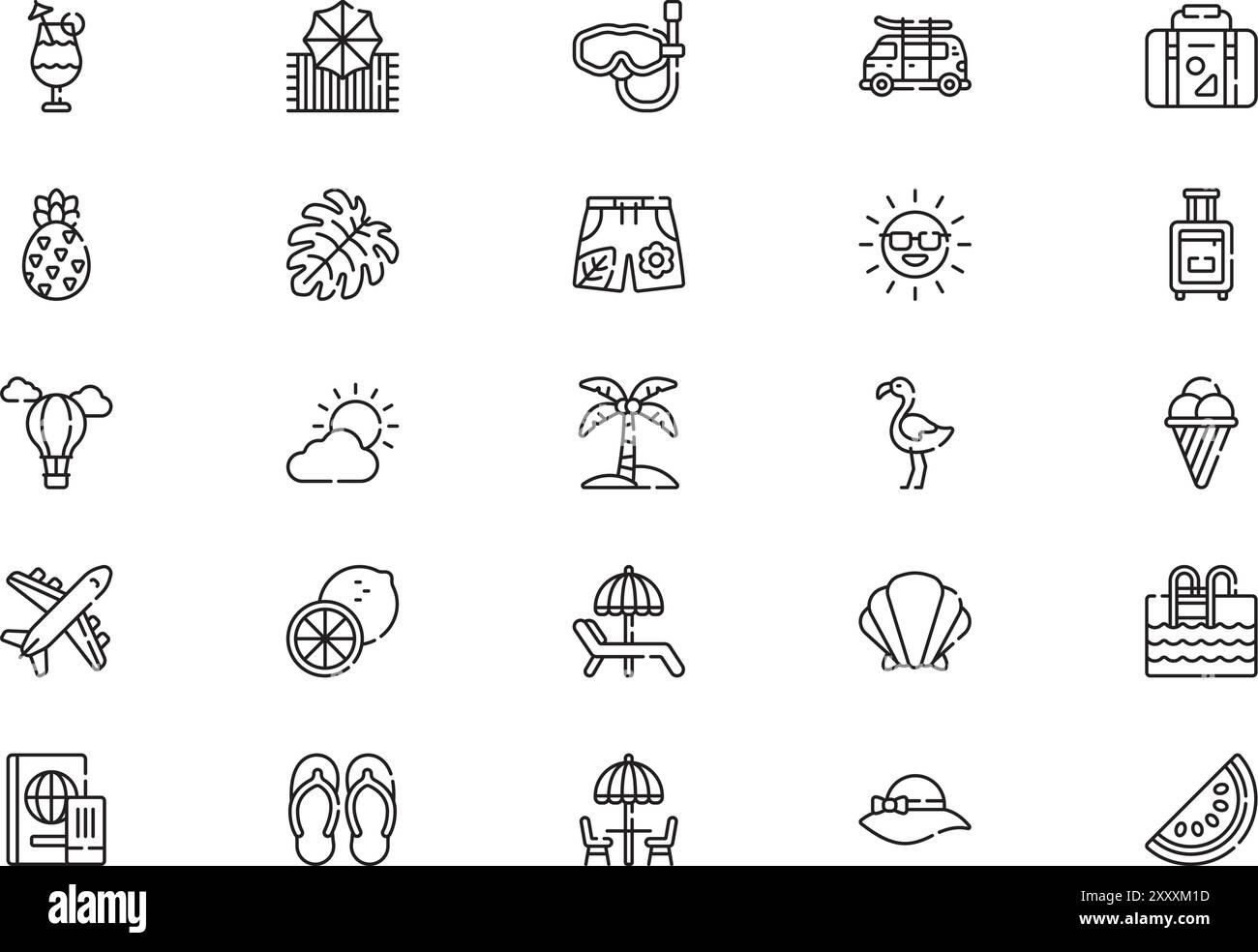 Lemon trunks Stock Vector Images - Alamy