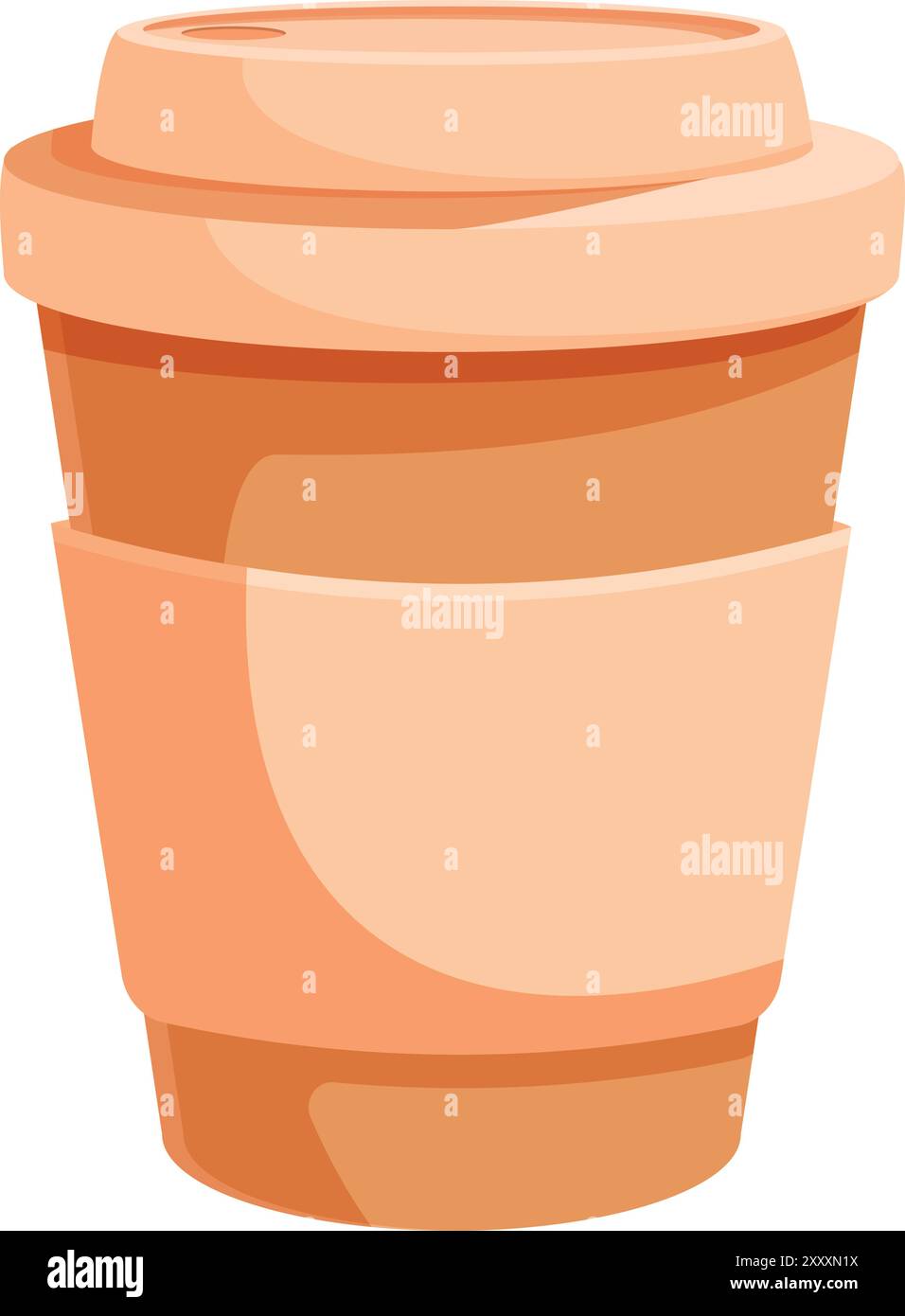 Biodegradable disposable tea cup Stock Vector Images - Alamy