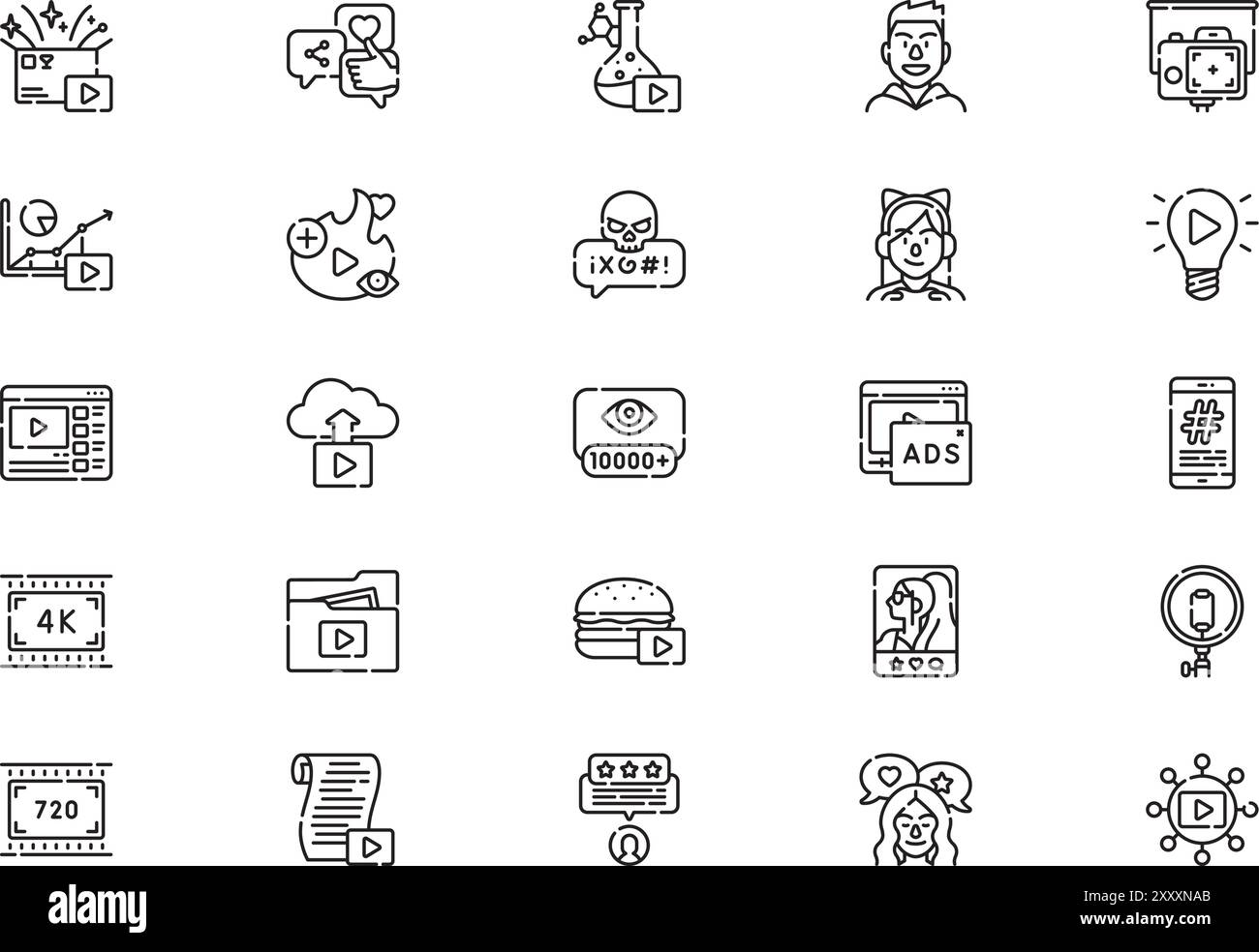 Influencer endorsement Stock Vector Images - Alamy