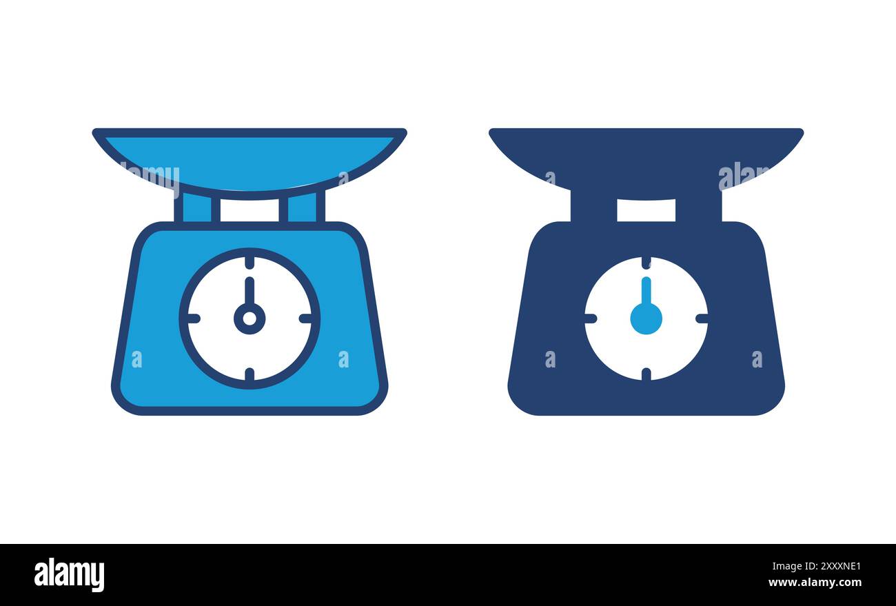 Scales icon vector. Weight scale icon Stock Vector Image & Art - Alamy