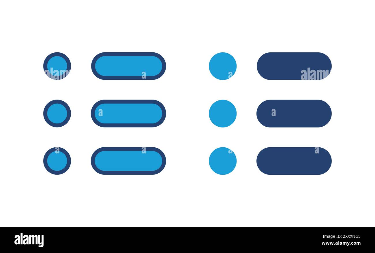 Menu Icon vector. web menu icon. hamburger menu symbol Stock Vector ...