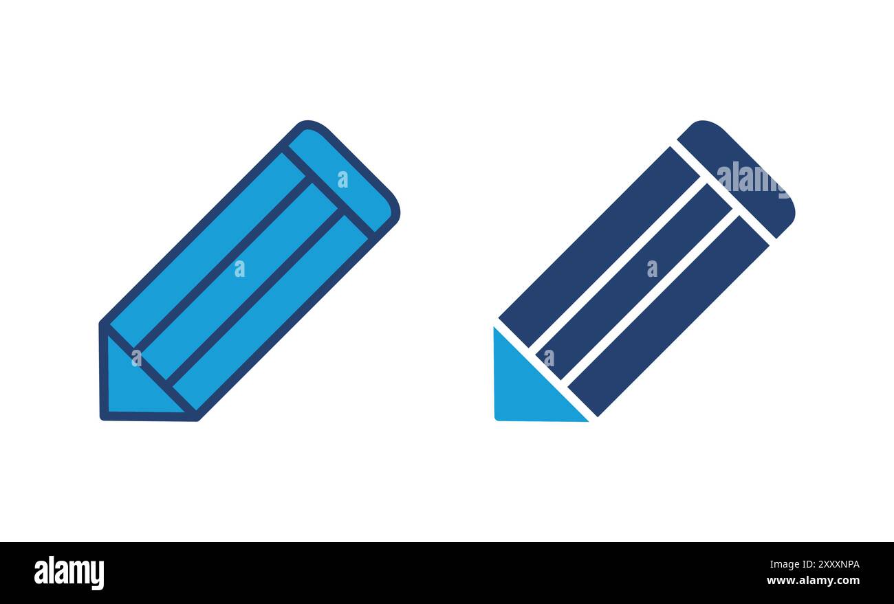 Pencil icon vector. pen symbol. edit icon vector Stock Vector Image ...