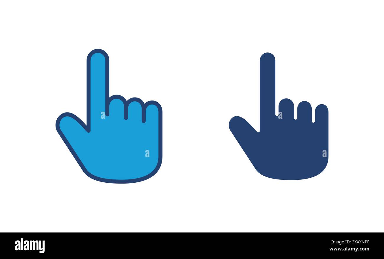 Hand icon vector. hand vector icon, palm Stock Vector Image & Art - Alamy