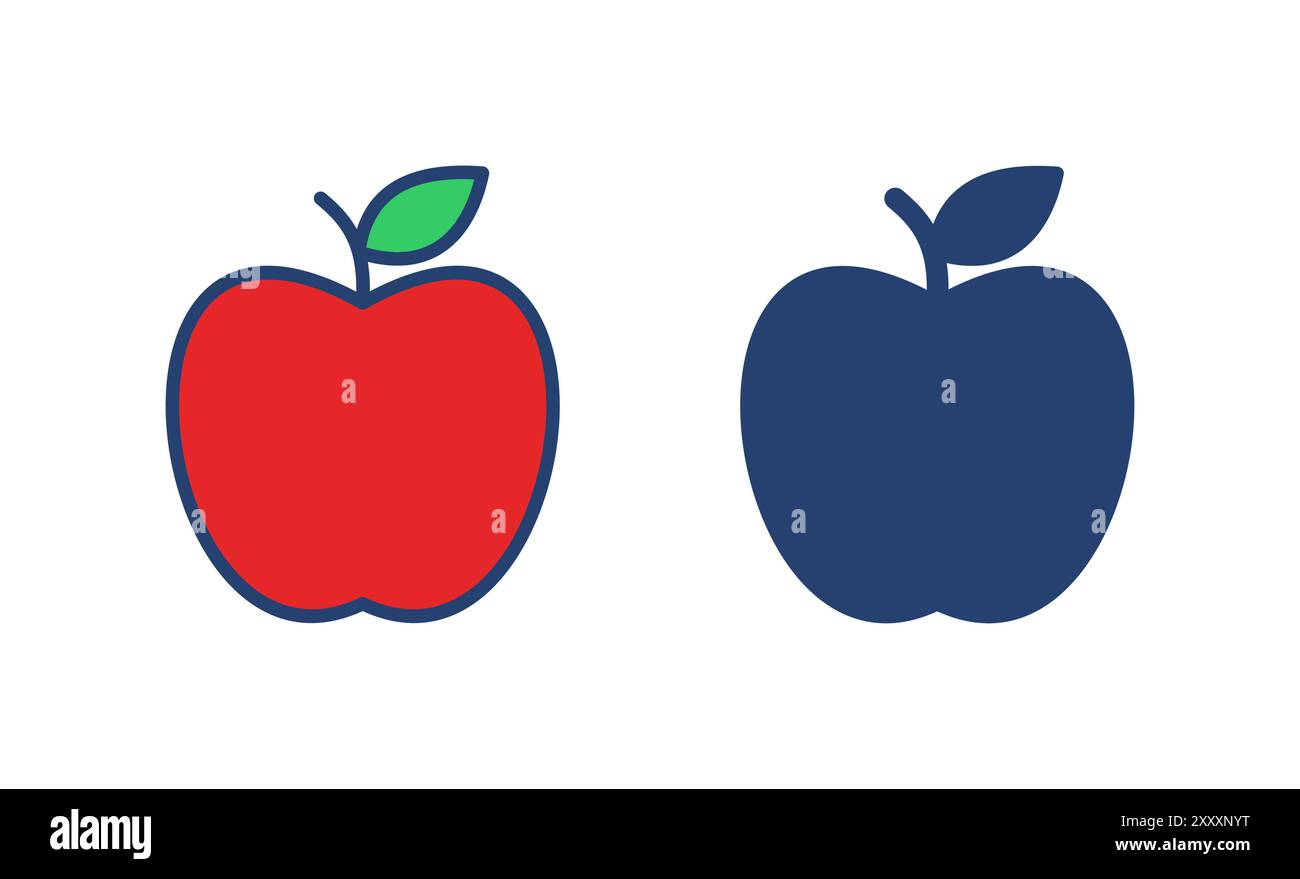 Apple icon vector. Apple vector icon. apple symbols for your web design ...