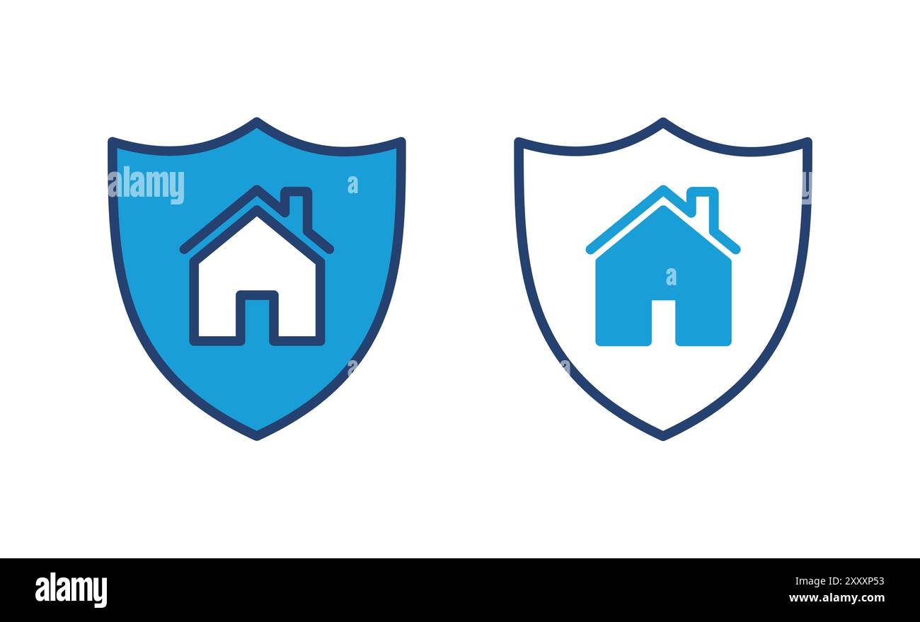 home insurance icon vector. home protection icon Stock Vector Image ...