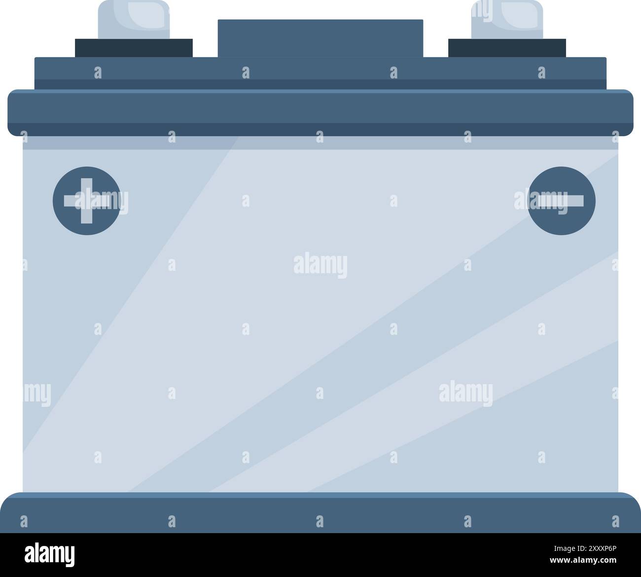 Car battery is supplying energy for starting an engine and powering ...