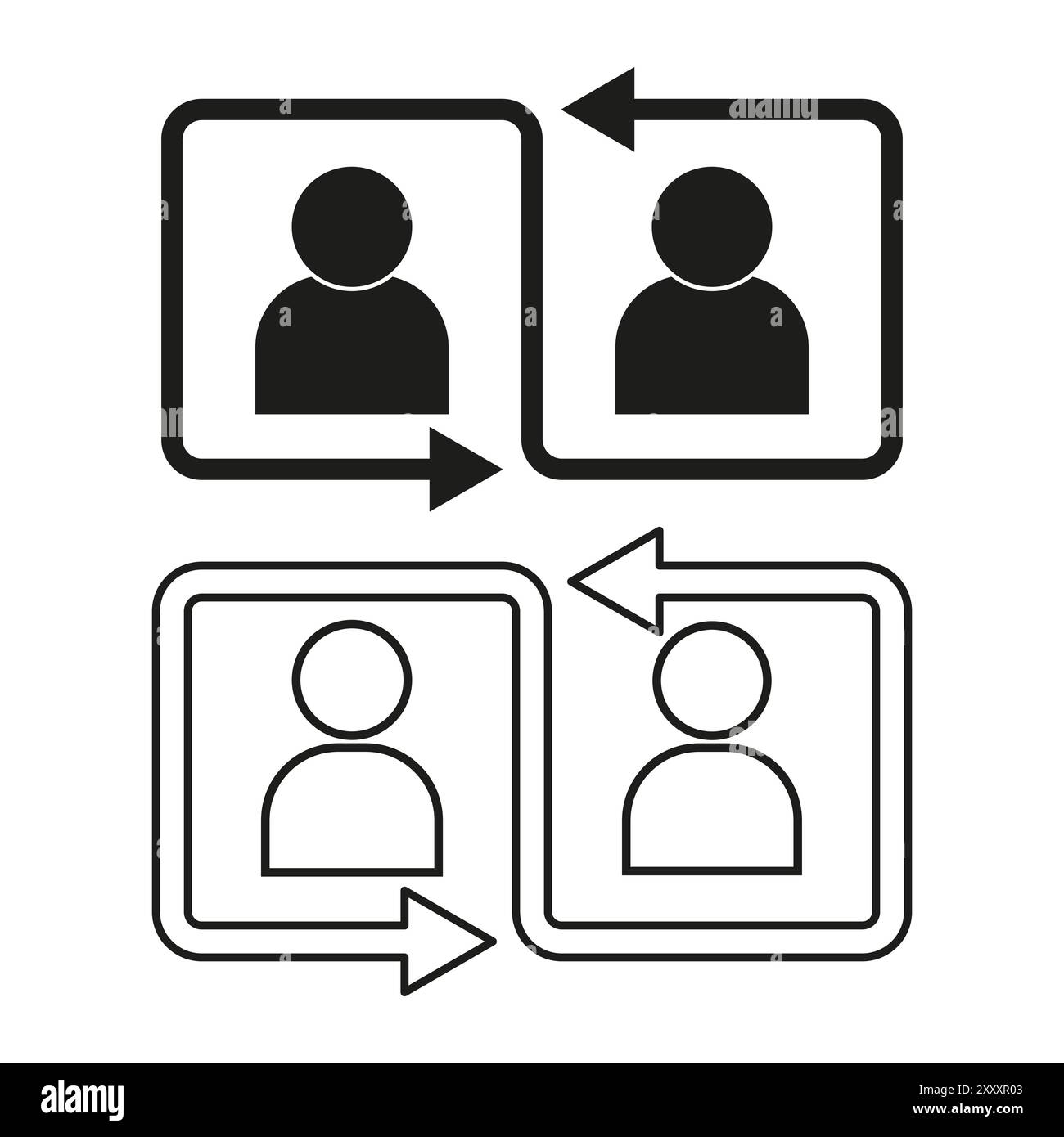 Outline figures hi-res stock photography and images - Alamy