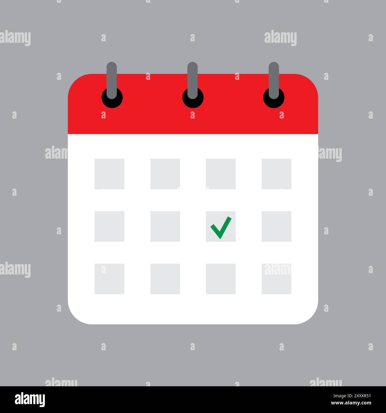 Mark date calendar Stock Vector Images - Alamy