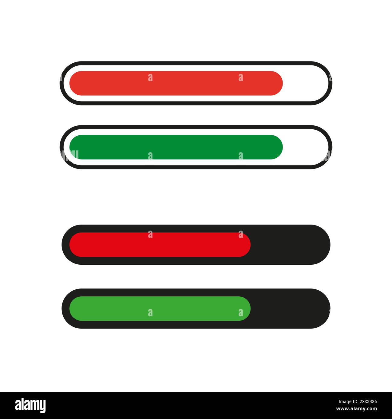 Horizontal progress loading bars red hi-res stock photography and ... Horizontal progress loading bars red hi-res stock photography and ...