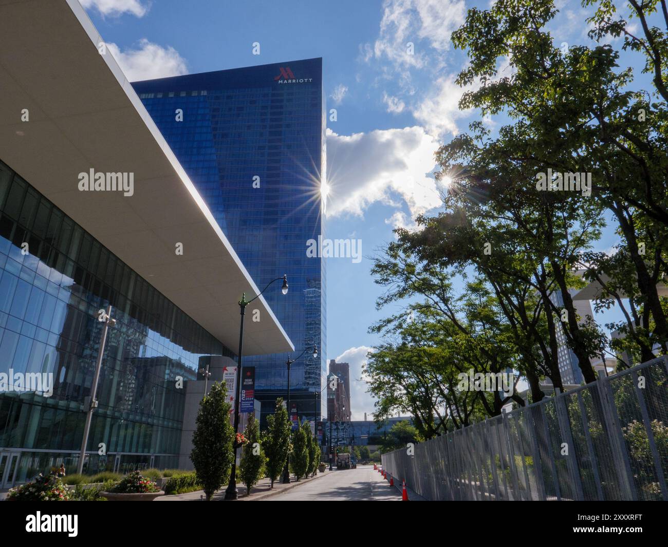 Wintrust Arena and Marriott Marquis, McCormick Place, Chicago, Illinois ...