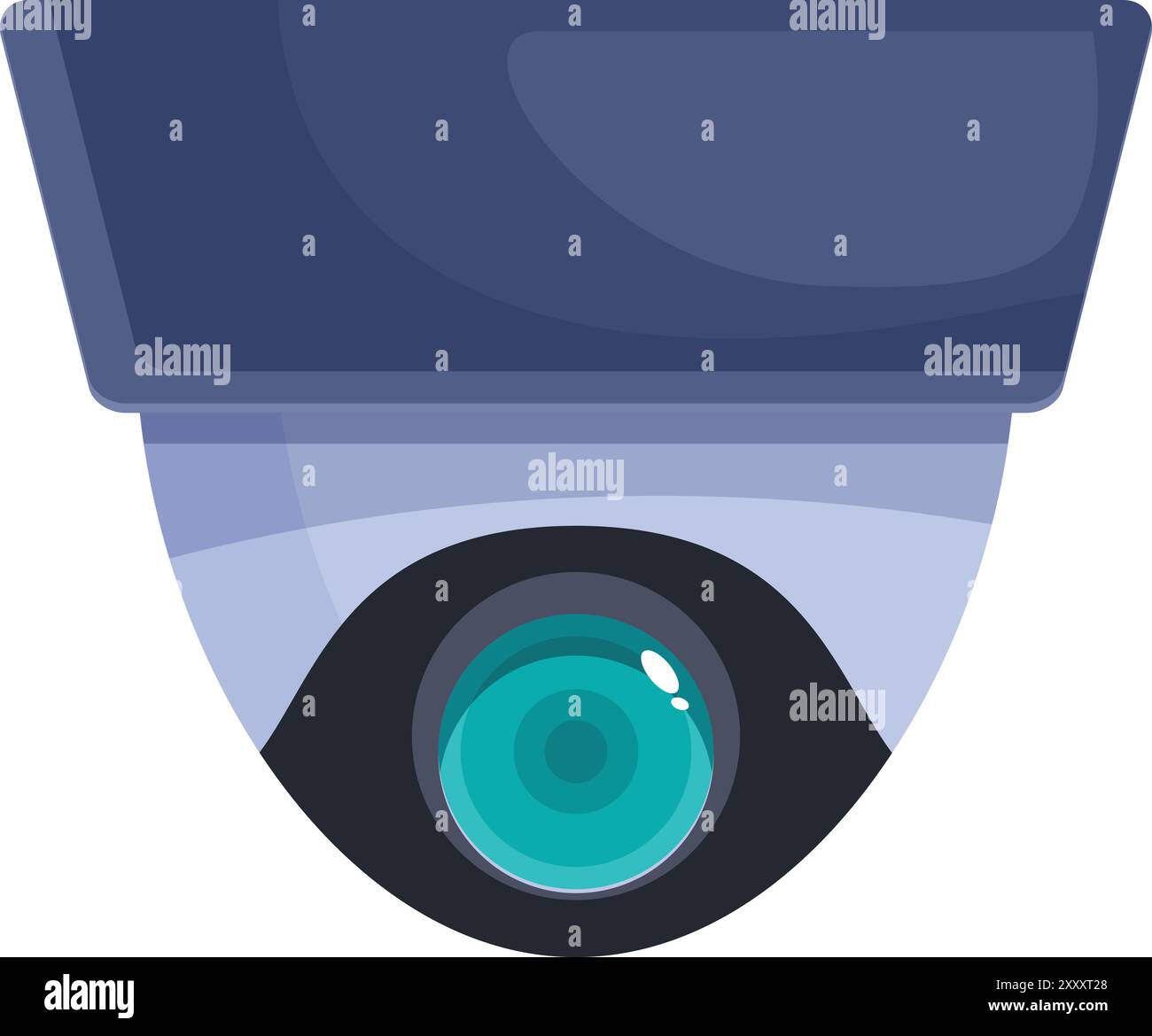 Security camera is recording, providing safety and peace of mind Stock ...