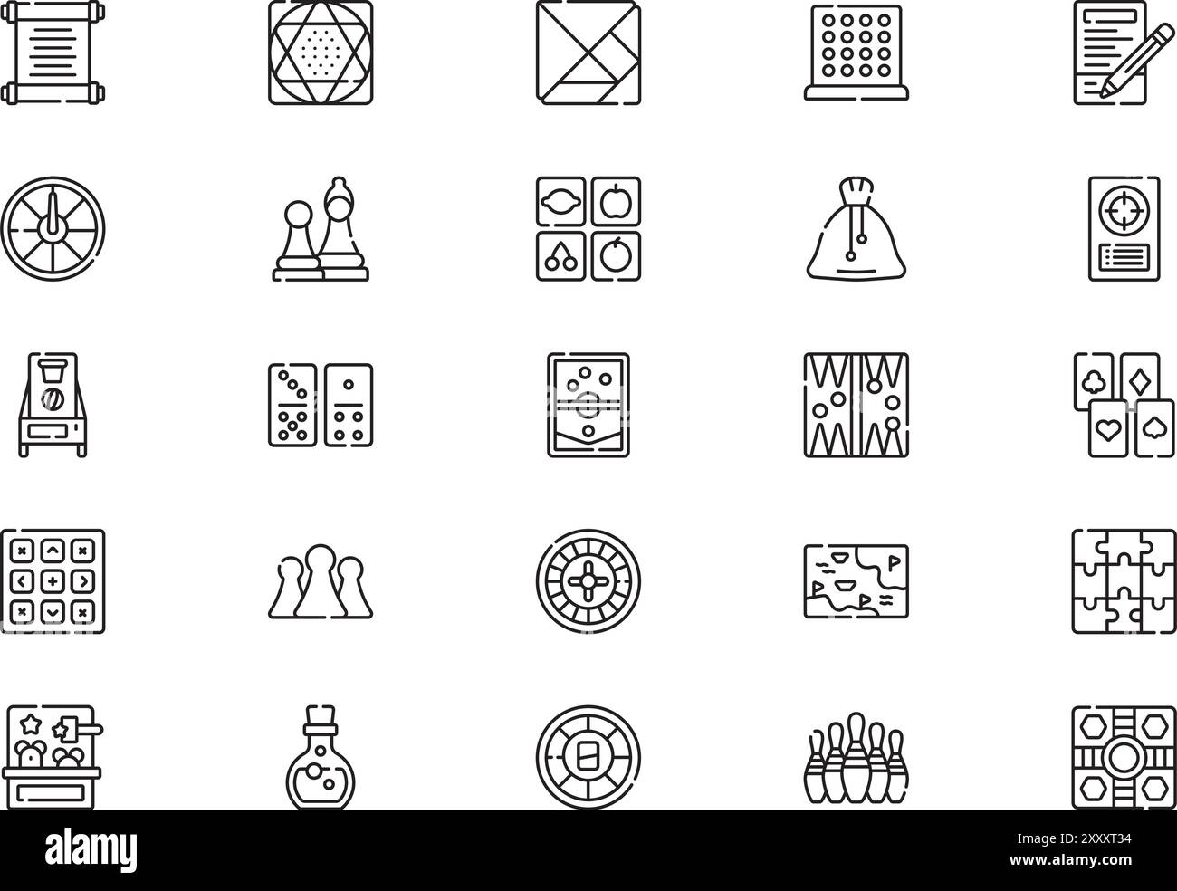 Chinese arcade Stock Vector Images - Alamy