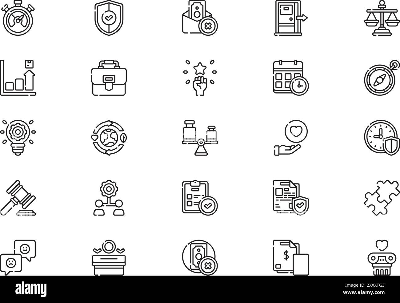 Corruption puzzle Stock Vector Images - Alamy