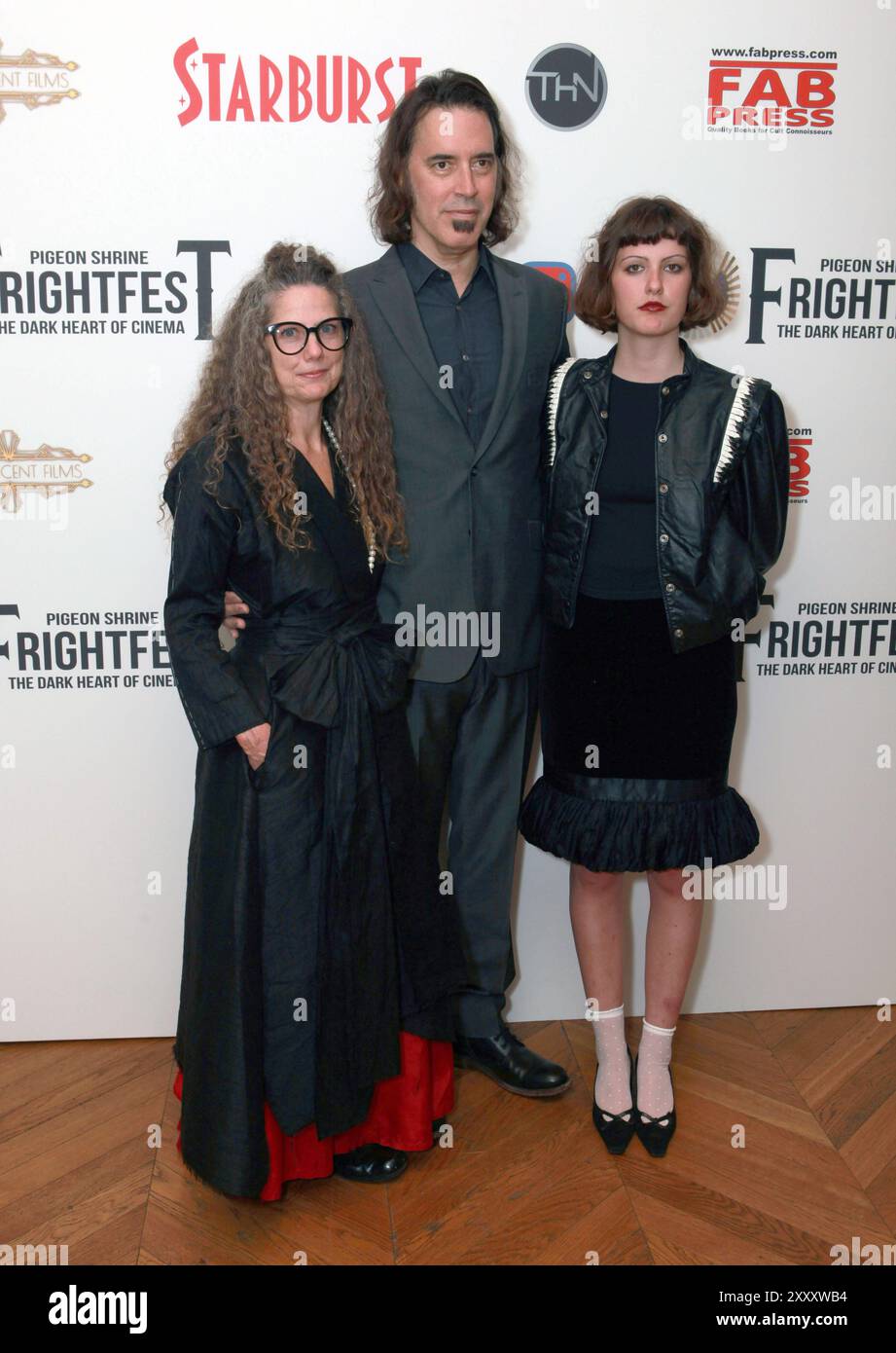 London, UK. Director J D Phillips with wife Bridget Phillips ( costumes ...