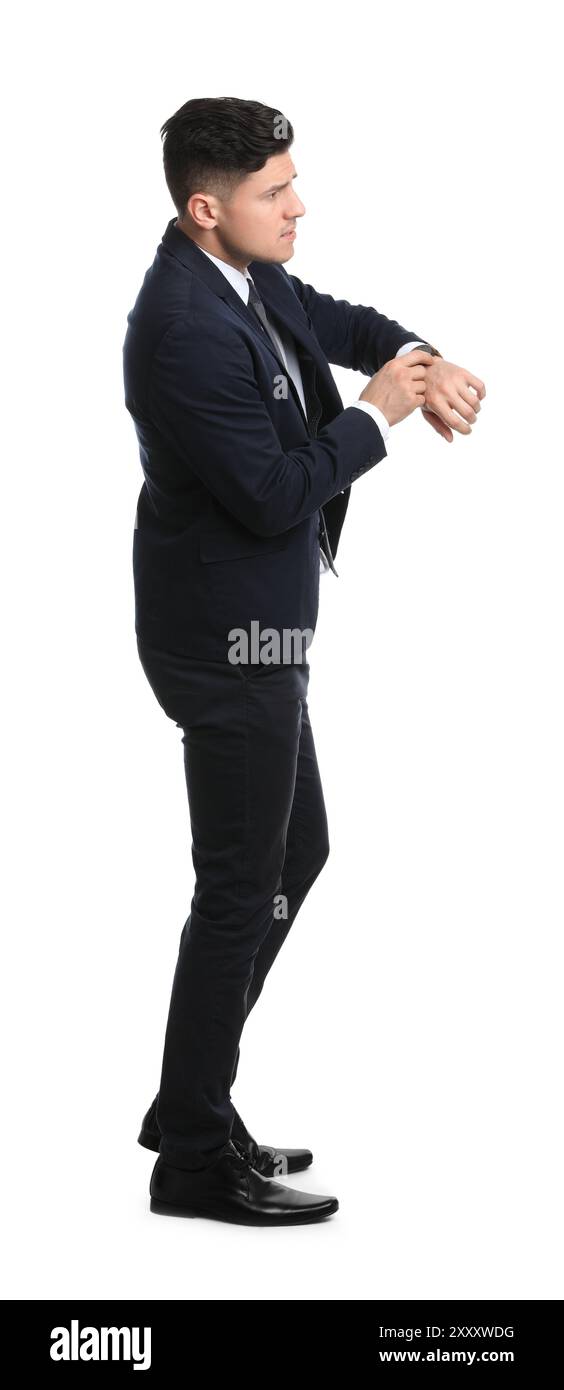 Male model waiting in studio hi-res stock photography and images - Alamy