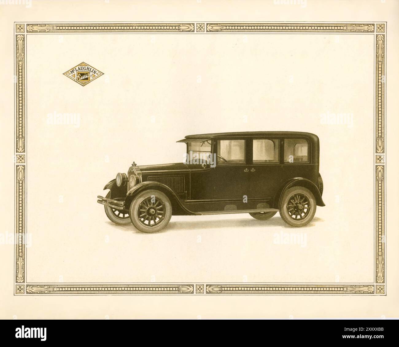 The McLaughlin-Buick Master Six 24-50. Big seven-passenger sedan ...