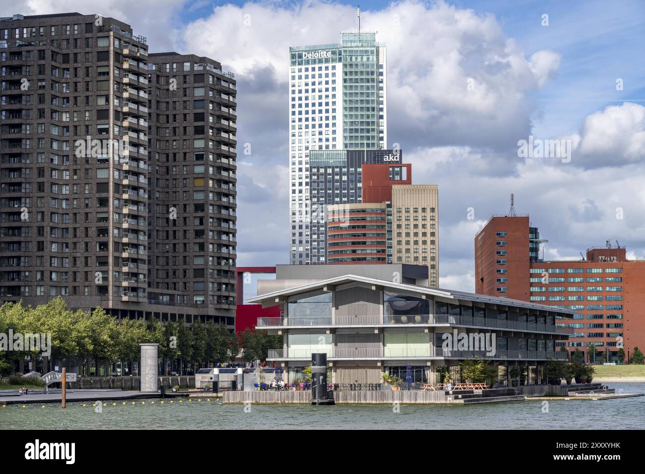 The Floating Office Rotterdam, considered the world's largest floating ...