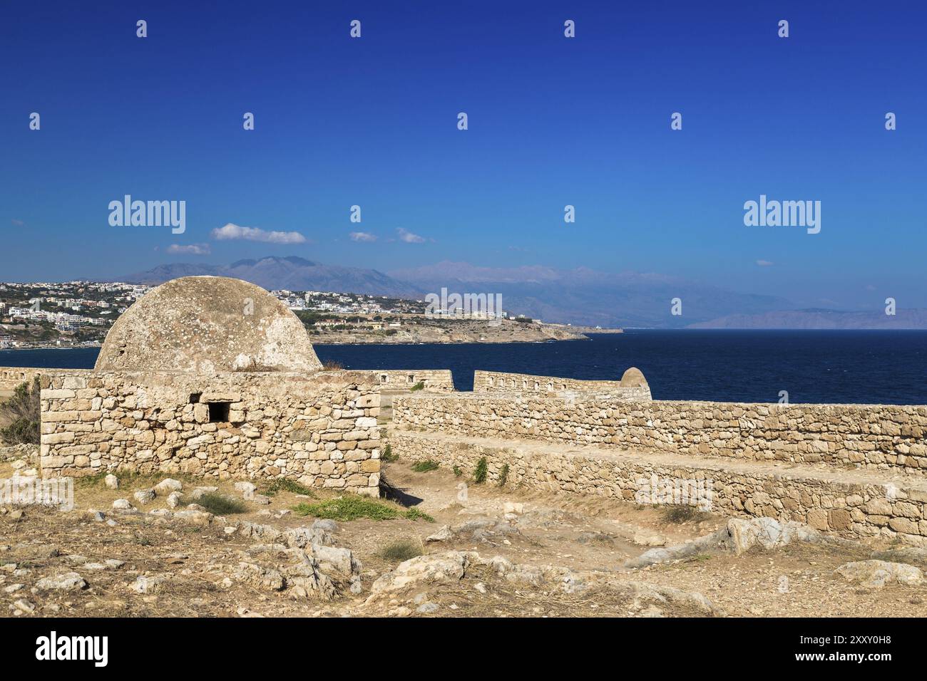 Fortezza, Rethymnon, Crete Stock Photo - Alamy