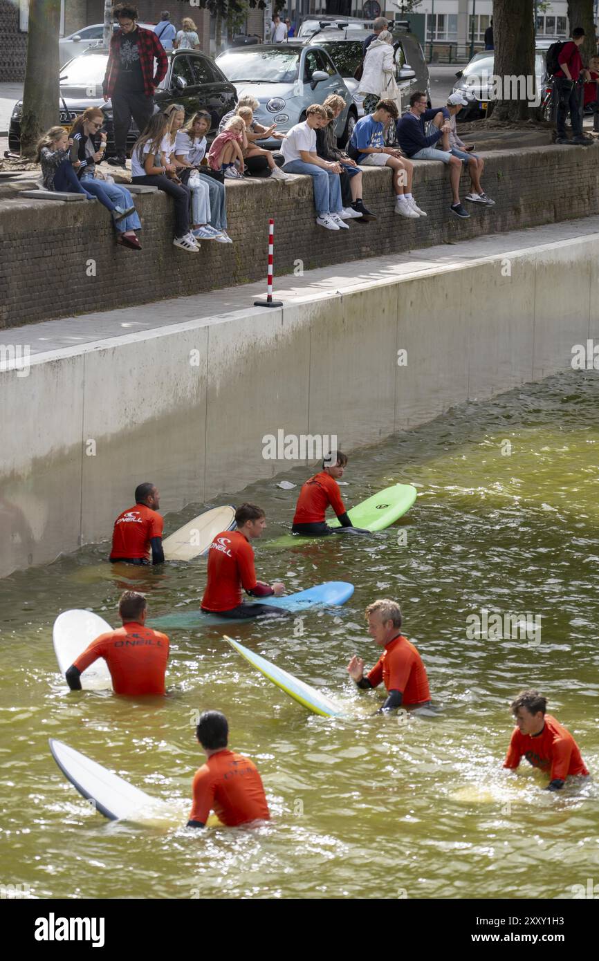 Surfing facility in the city centre of Rotterdam, Rif010, supposedly ...