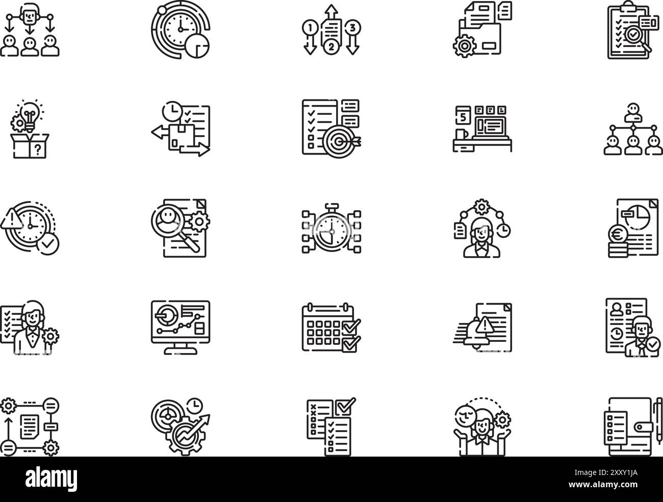 Data collection manager Stock Vector Images - Alamy