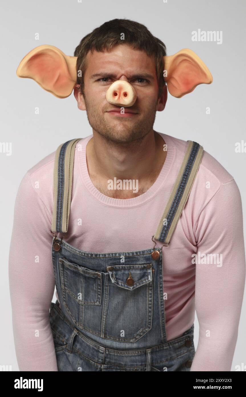 Photo crazy man wear hi-res stock photography and images - Alamy