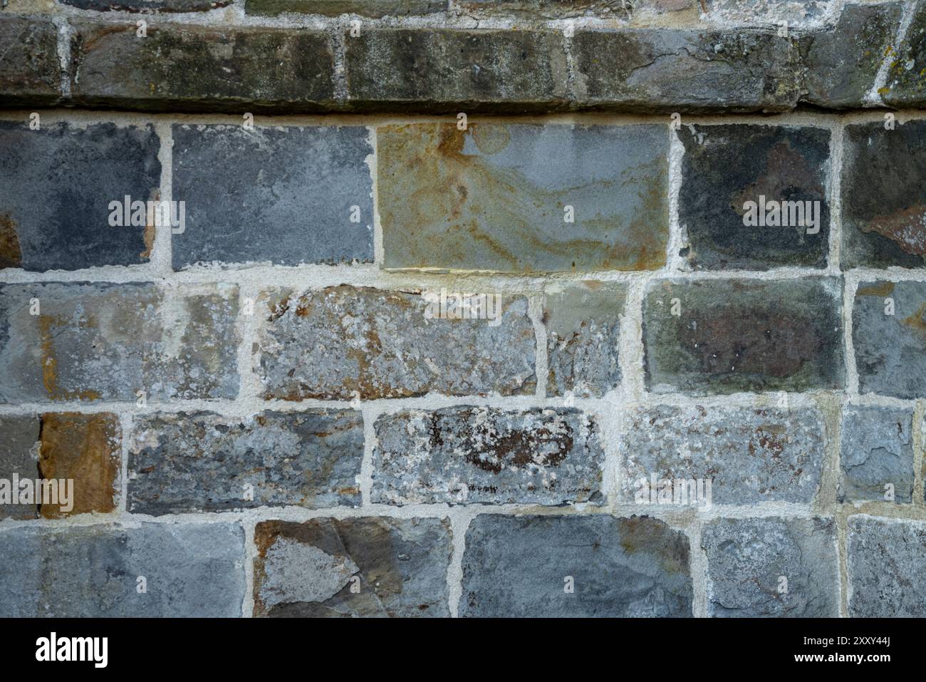 Castle Wall texture in Spain Stock Photo - Alamy