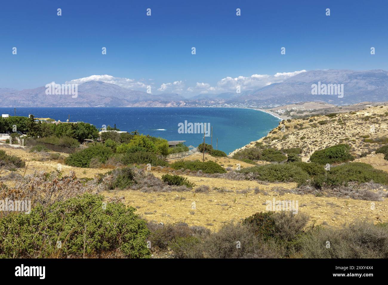 Kommos Beach on Crete, Greece, Europe Stock Photo - Alamy