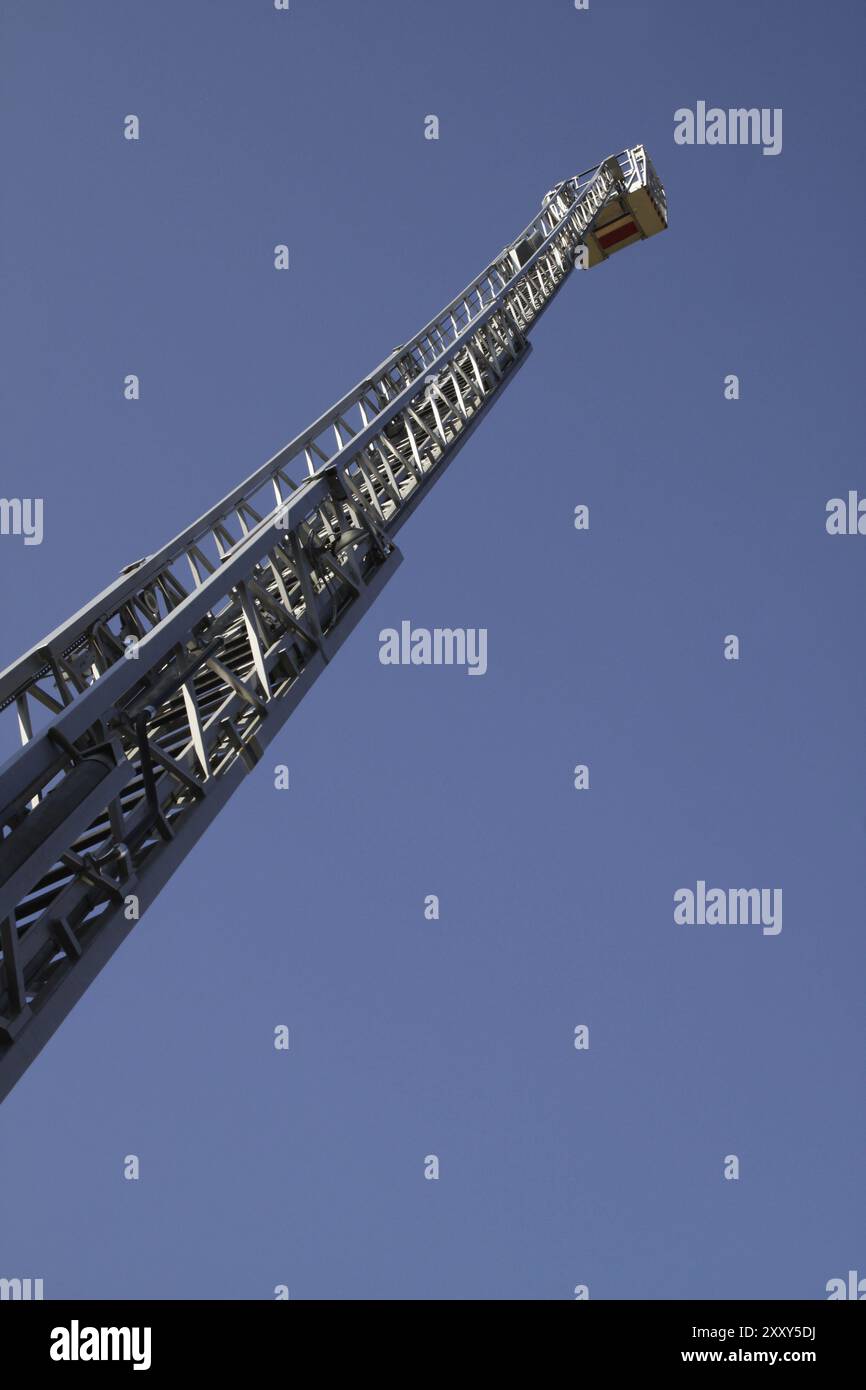 Fire service ladder Stock Photo - Alamy