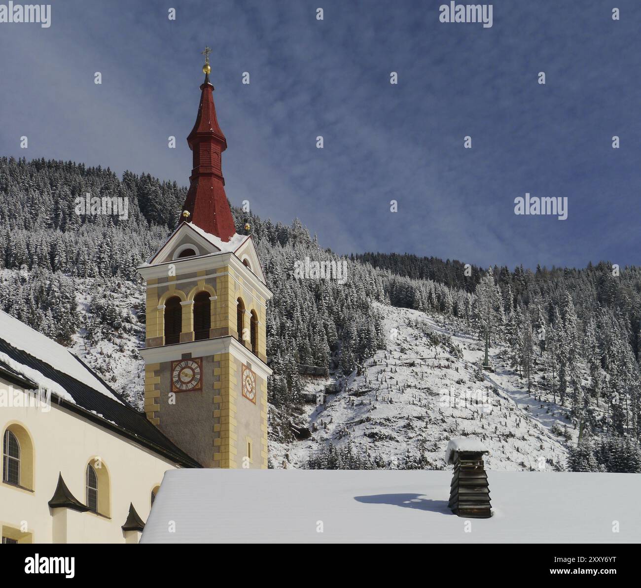 Obertilliach skiing hi-res stock photography and images - Alamy