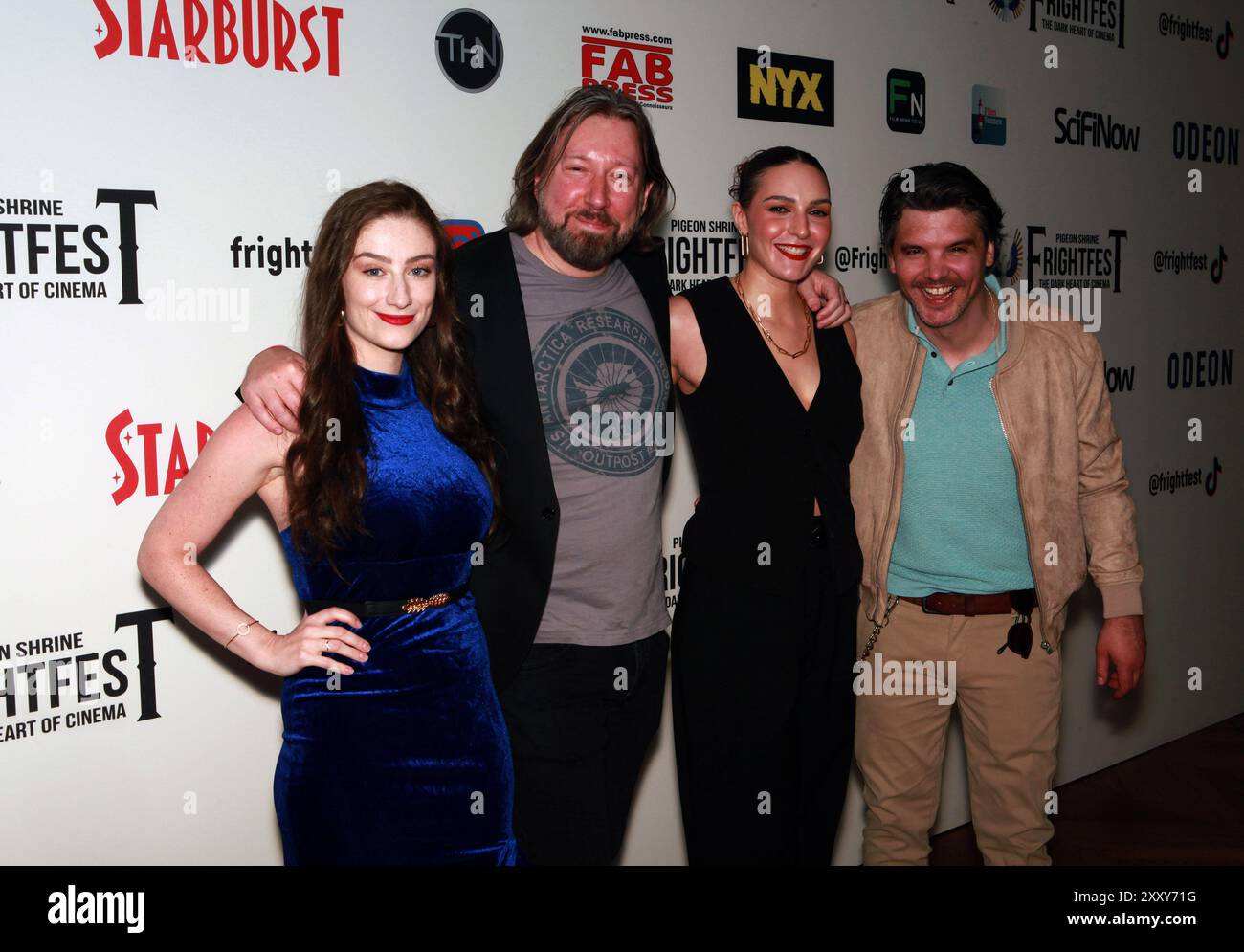 London, UK. Amber Doig Thorne, Damon Rickard (Director), Beatrice ...