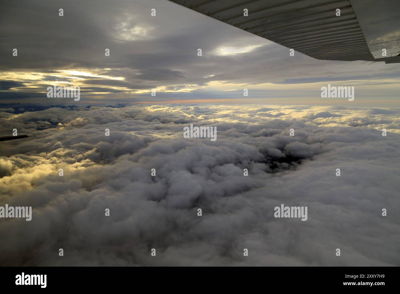 Overhead shot clouds reflecting hi-res stock photography and images - Alamy