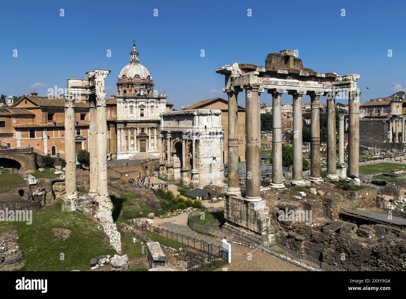 Forum from capitol rome hi-res stock photography and images - Alamy