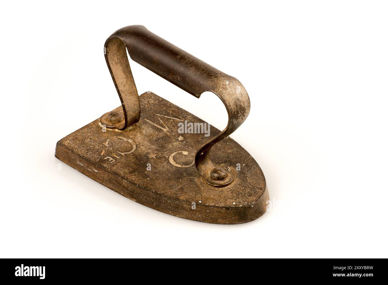 Old iron made of iron Stock Photo - Alamy