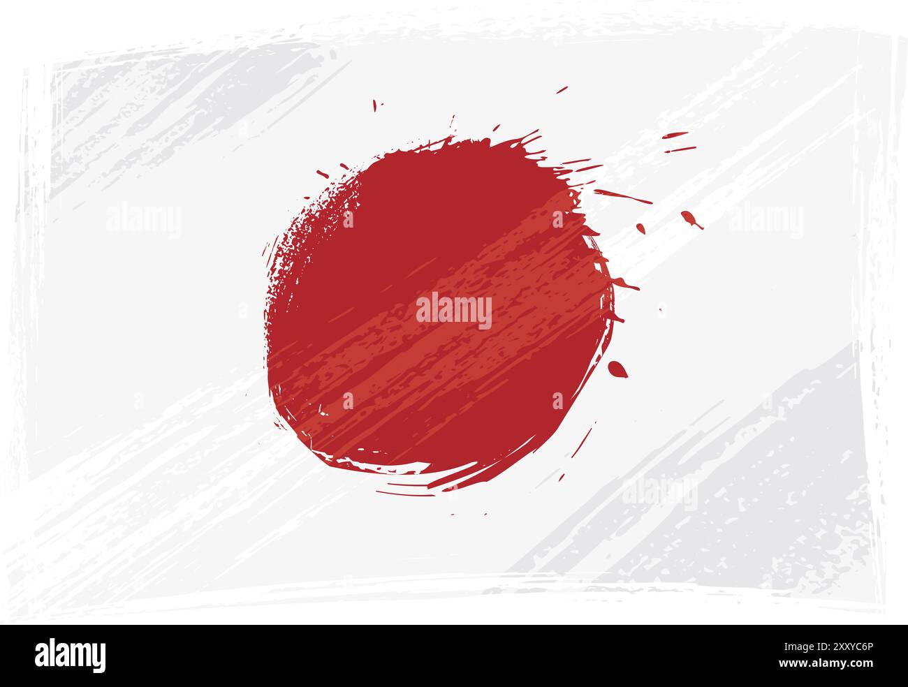 Japan national flag created hi-res stock photography and images - Alamy