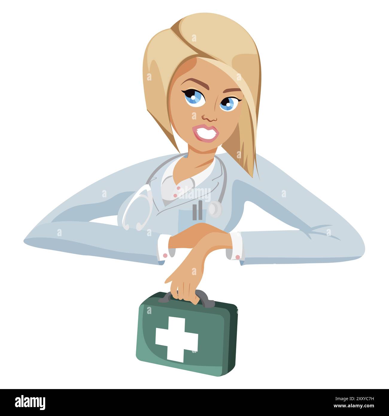Cartoon first aid kit hi-res stock photography and images - Alamy