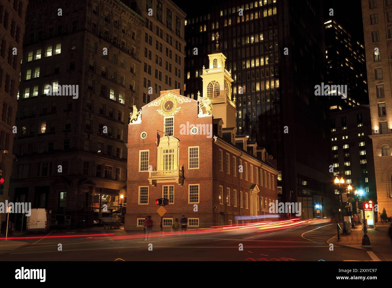 Old State House in Bosten Stock Photo - Alamy