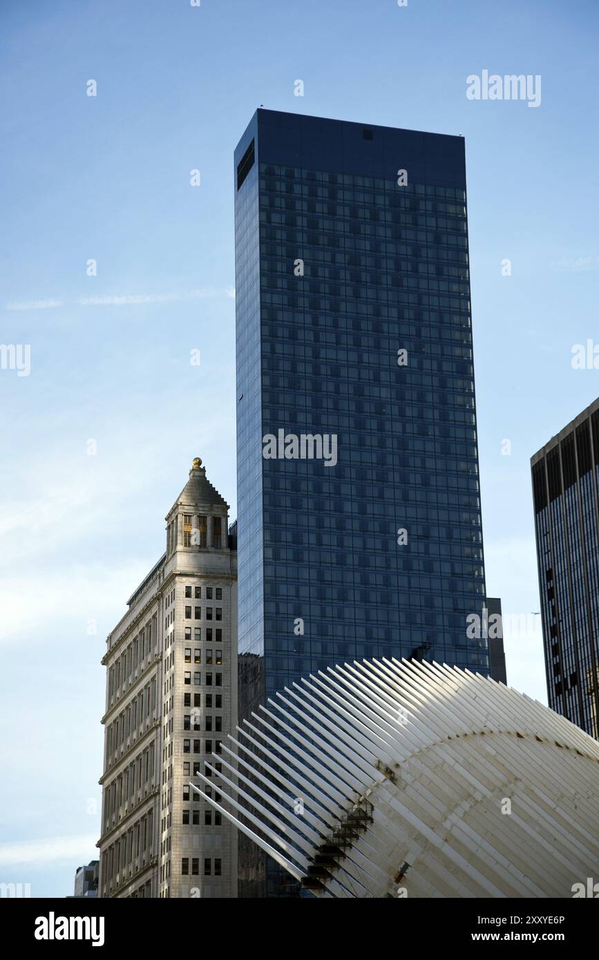 Modern office building at One World Trade Center Stock Photo - Alamy