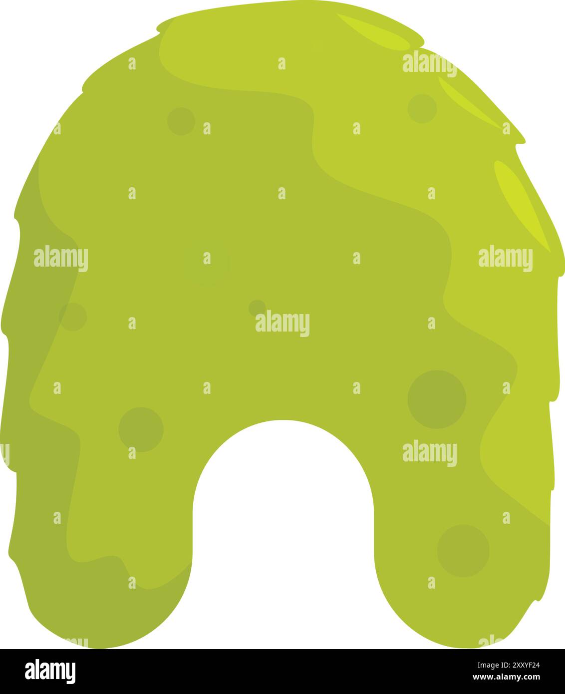Green slime dripping down forming a letter of the alphabet Stock Vector ...