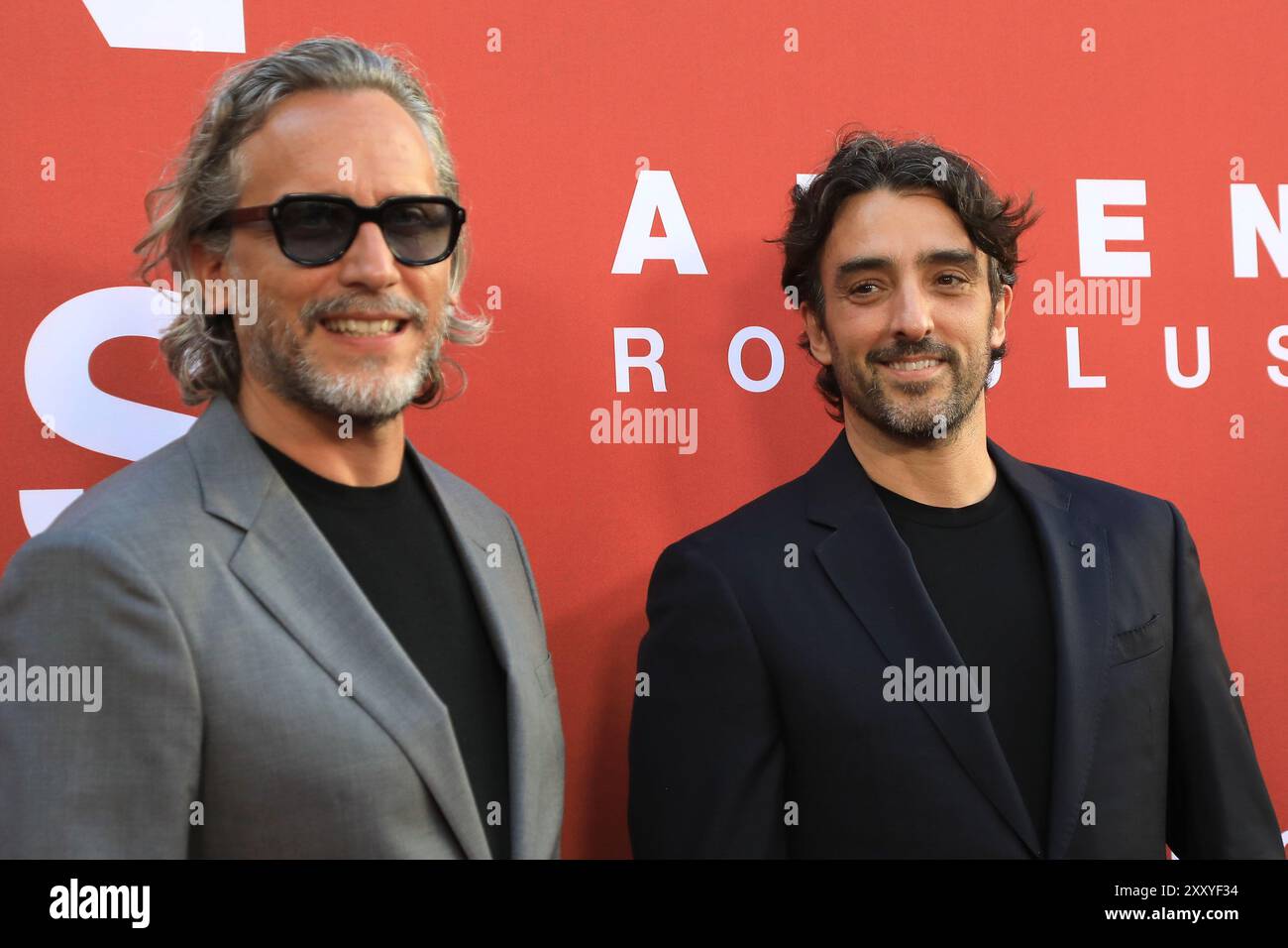 LOS ANGELES - AUG 12: Fede Alvarez, Rodo Sayagues at the Alien: Romulus ...