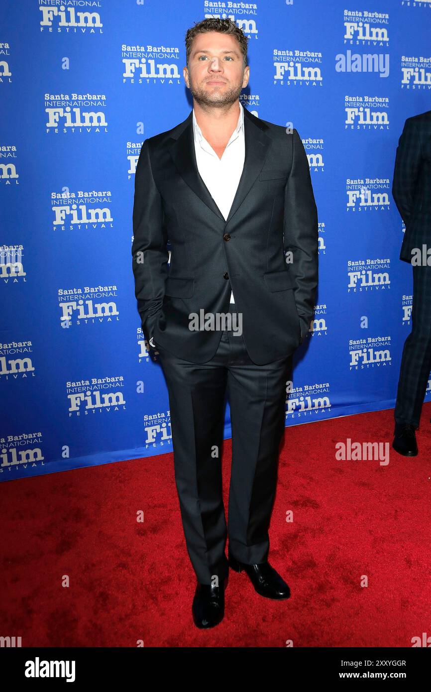 LOS ANGELES - FEB 8: Ryan Phillippe at the Miranda's Victim Premiere at th Santa Barbara ...